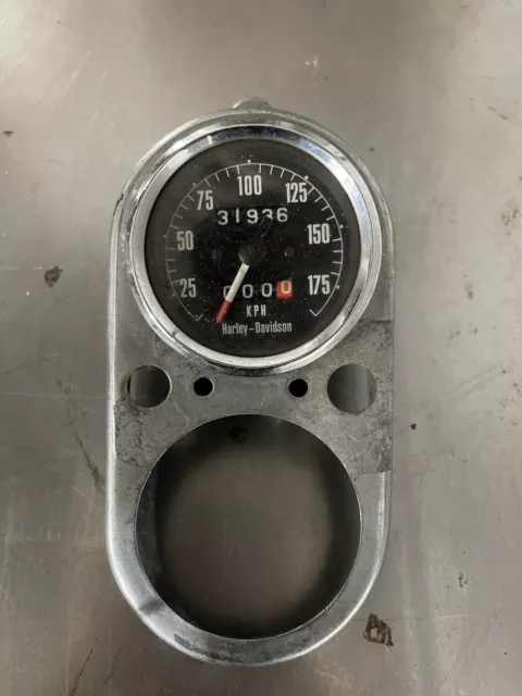 HARLEY DAVIDSON SHOVELHEAD speedo speedometer Ironhead Sportster Dash ...