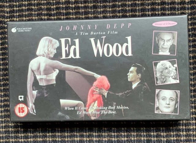 ED WOOD 1994 Cinema Club Box Set Vhs Pal Near Mint - Viewed Once**Rare ...