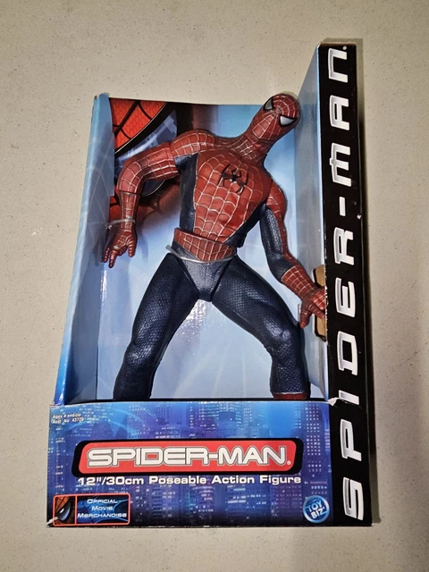 MARVEL SPIDER-MAN MOVIE 12" Inch Large Posable Action Figure - ToyBiz ...