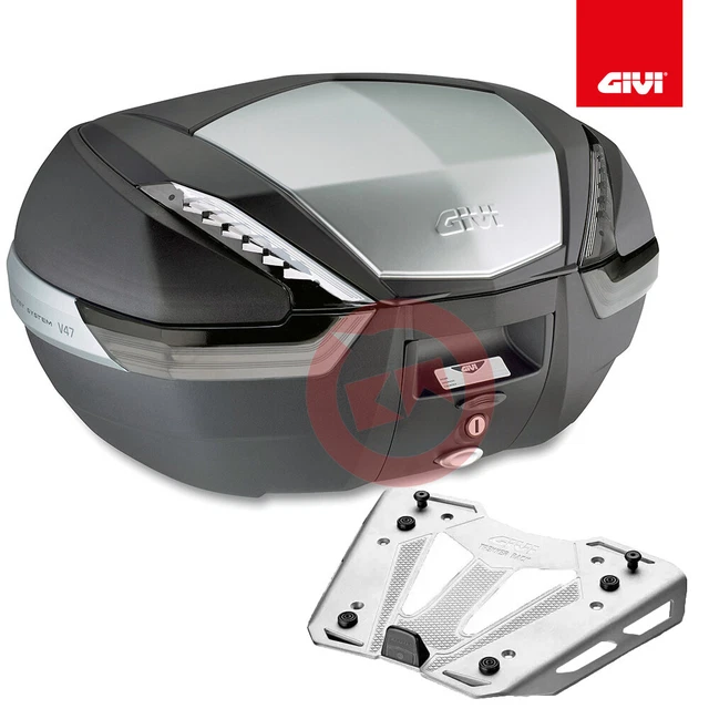 GIVI SET TOP-CASE Monokey Topcase V47NT Plaque SRA5127 BMW F 850 GS ...