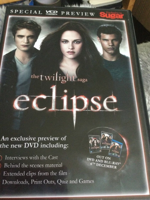 THE TWILIGHT SAGA - Eclipse Special Promotional Preview.(Dvd). EUR 3,36 - PicClick IT
