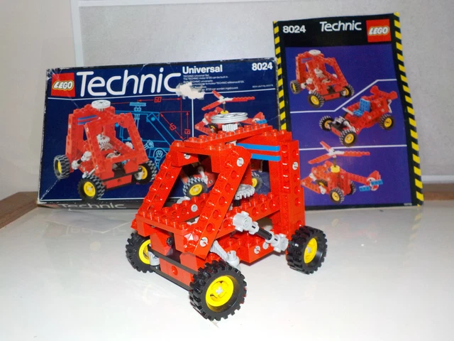 LEGO TECHNIC 8024, Universal Building Set, vintage 1989 EUR 12,00 ...