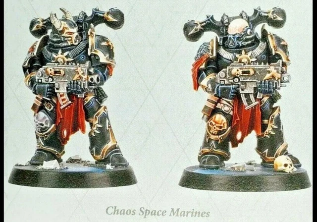 2 CHAOS SPACE Marine Blackstone Fortress Warhammer Quest 40k New adeptus astarte £7.99 - PicClick UK