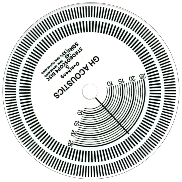 VINYL RECORD SPEED Tester Record Calibration and Rotational Speed ...