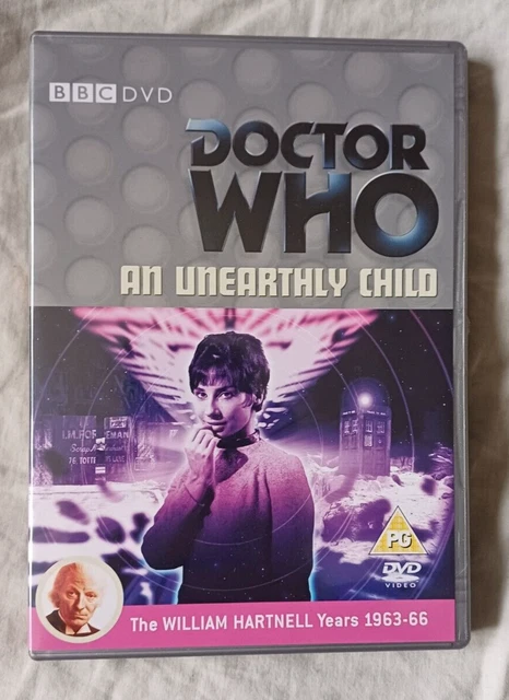 DOCTOR WHO AN UNEARTHLY CHILD DVD William Hartnell Silver Case region 2 ...