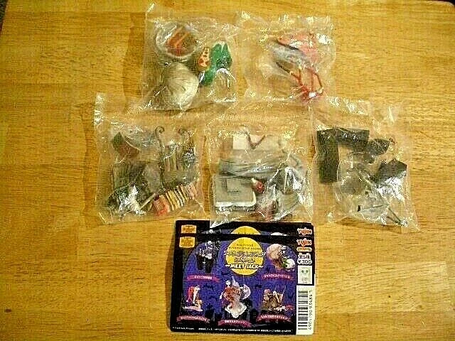 VINTAGE YUJIN DISNEY NIGHTMARE BEFORE CHRISTMAS "MEET JACK" LOT of FIVE(5) - NOS £143.28 ...