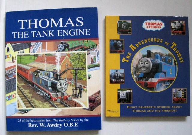 THOMAS THE TANK Engine X 2 Hardback Books + Dust Covers 33 Stories ...