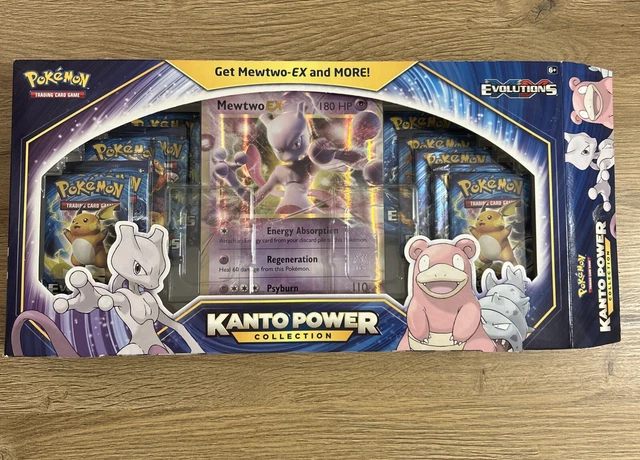 POKEMON XY EVOLUTIONS Kanto Power Collection Display Box Mewtwo EX ENG ...