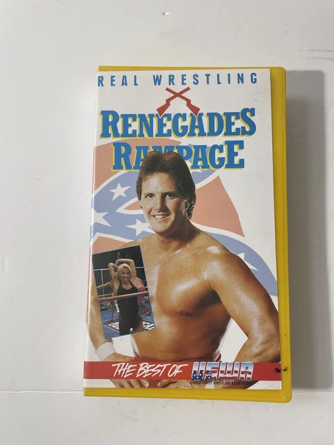 THE BEST OF The Uswa 3 Real Wrestling Renegades Rampage Wrestling Vhs ...