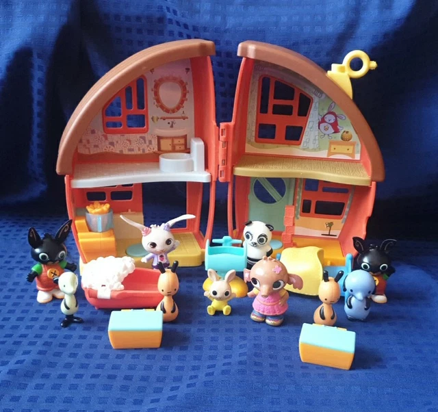 CBEEBIES BING BUNNY House Playset with Figures Toys £15.00 - PicClick UK