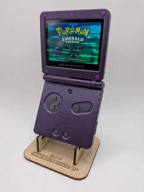 GAMEBOY ADVANCE SP Hispeedido IPS V5 Mod + USB-C + 950mAh Battery ...