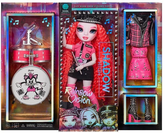 RAINBOW HIGH FASHION Doll- Rainbow Vision Divas Doll- Mara Pinkett ...