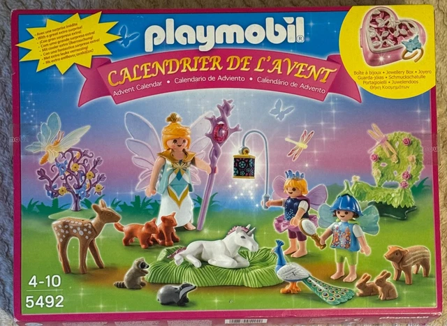 CALENDRIER DE L'AVENT "FÉES AVEC LICORNE ET ANIMAUX DE LA FORÊT ...