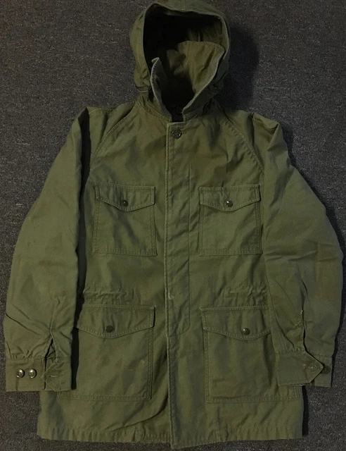 VTG 60S US Air Force Field Coat Small Long Conmar Zip Army Jacket ...