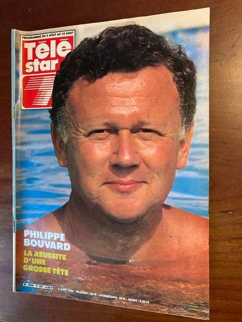 TELE STAR N°357 du 2/08/1983; Philippe Bouvard/ Jean Sas/ Toshiro ...