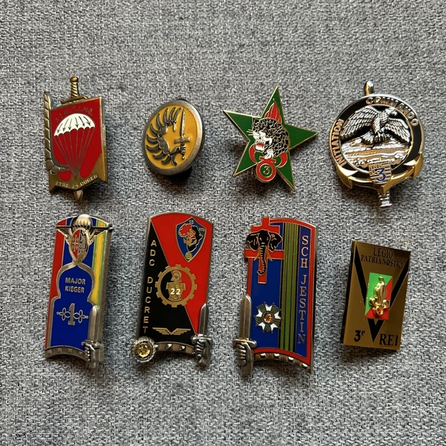 LOT DE HUIT Insigne Militaire EUR 36,38 - PicClick FR