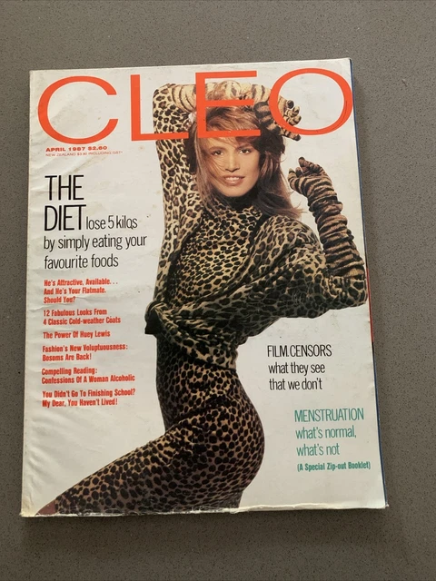 CLEO MAGAZINE 1987 - Huey Lewis, Cameron Daddo, Madonna, Jayne ...