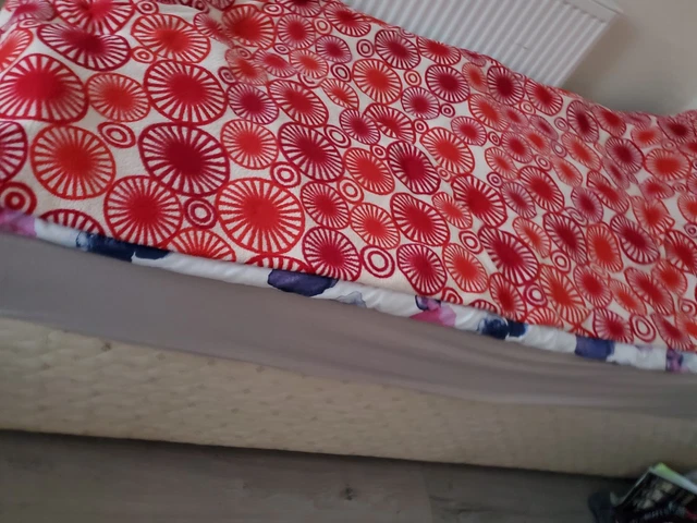 SOLID WHITE WOODEN Single Bed Frame with Mattress £21.18 - PicClick UK