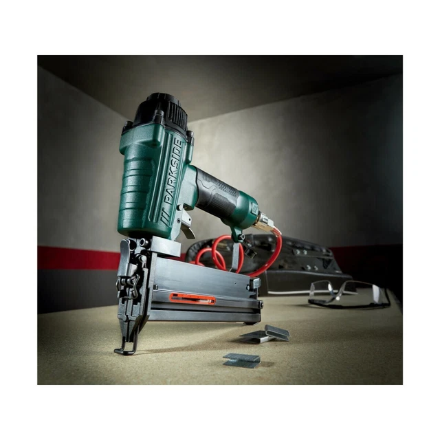 PARKSIDE DRUCKLUFT-TACKER-SET »PDT 40 H6«, regulierbare Einschlagtiefe ...