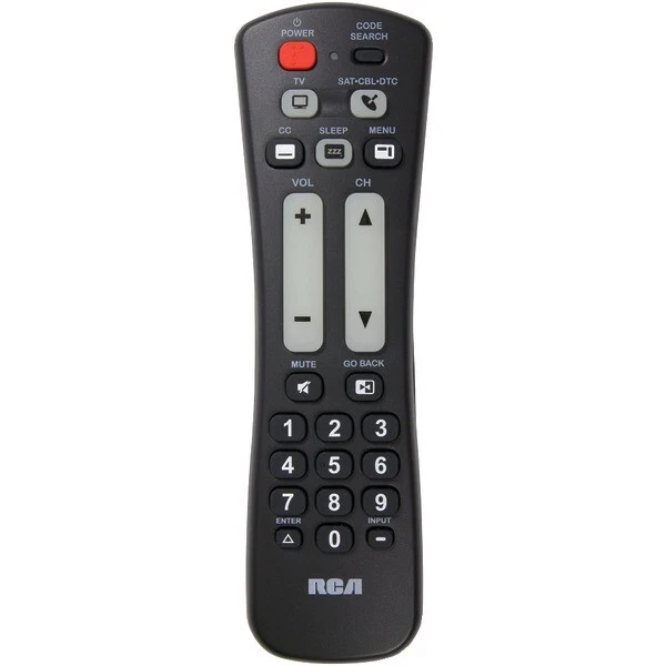 RCA PLATINUM PRO 2-Device Universal Remote w/Oversized Keys - Free ...