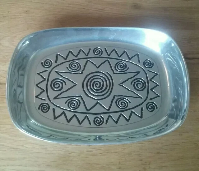 WILTON ARMETALE RWP Reggae Model Rectangular 24cm x 17cm Brushed ...