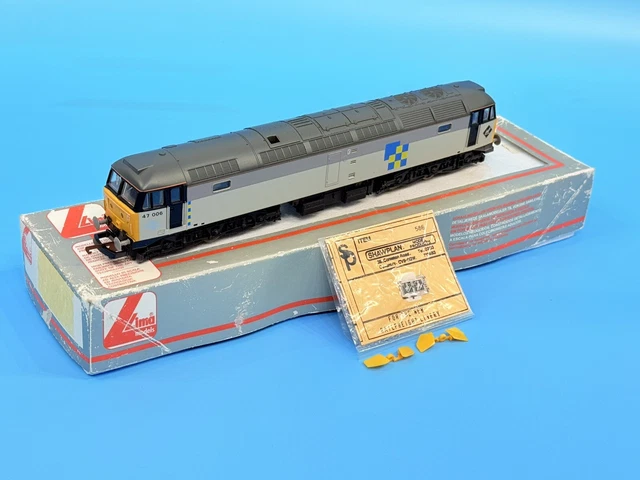 LIMA 'OO' GAUGE Class 47 008 'Railfreight Construction' Livery Diesel ...
