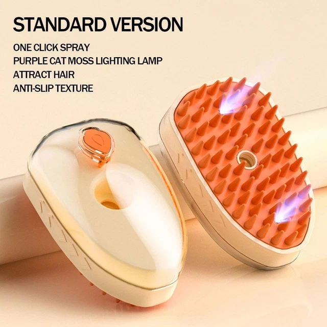 PET SPRAY MASSAGE comb anti-flying pet brush cat comb three-in-one cat ...