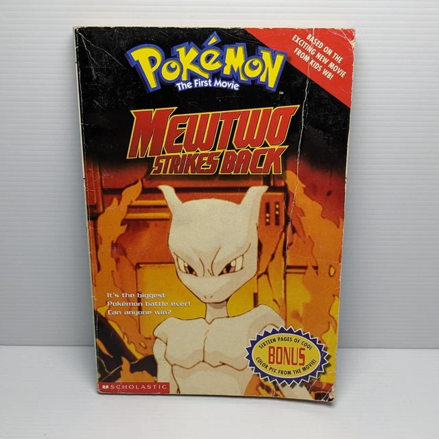 POKEMON MEWTWO STRIKES Back 1998 Paperback Book Nintendo Game Freak ...