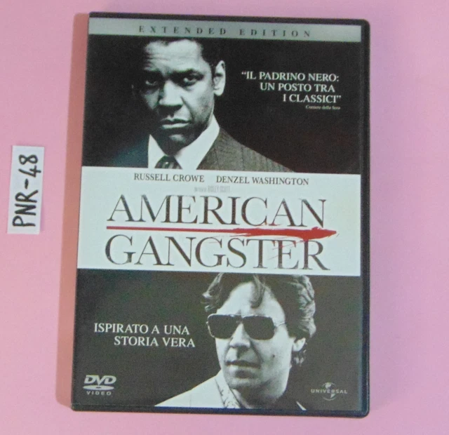 DVD AMERICAN GANGSTER Ridley Scott Russel Crowe Denzel Washington ...