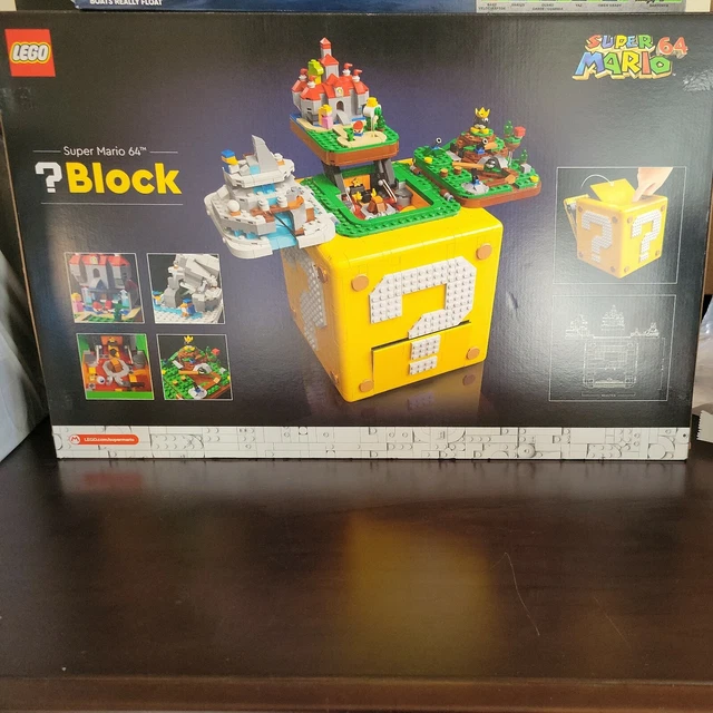 LEGO 71395 SUPER Mario 64 Question Mark Block Brand New Sealed 191 lego-71395-super-mario-64-question-mark-block-brand-new-sealed-191