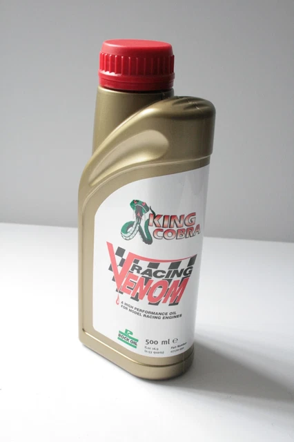 ROCK OIL RACING Venom 2-Stroke Engine Oil For 1/5 Racing RC Engines ...
