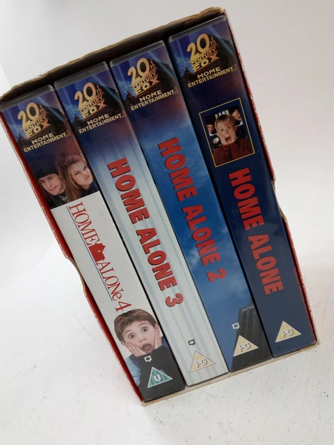 VINTAGE HOME ALONE Collection, 4 x VHS Tapes In Original Sleeve - Used ...