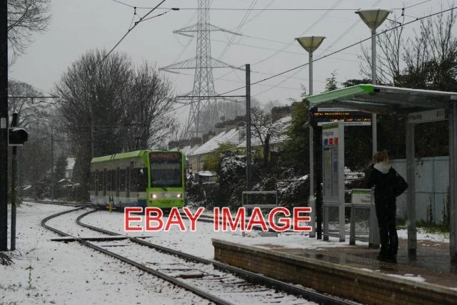 PHOTO TRAM Arriving At Phipps Bridge Tram Stop This Tram Stop Is ...