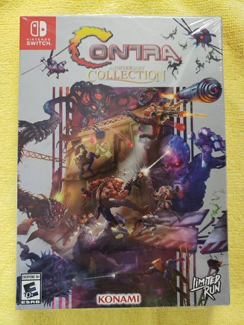SWITCH CONTRA ANNIVERSARY Collection Limited Run Games. Nintendo Switch ...