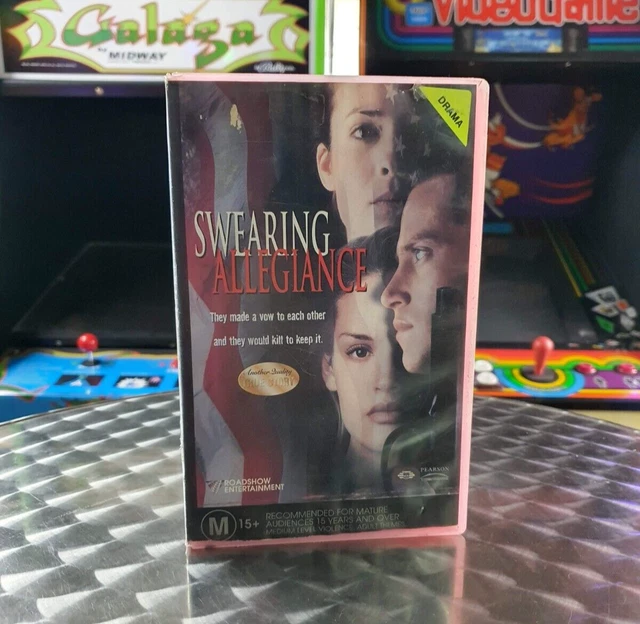SWEARING ALLEGIANCE - VHS Movie - Video Tape - Big Box Ex Rental - RARE ...