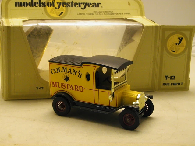 FORD MODEL T 1912 Tanker Coleman'mustard Matchbox Ref Y12 EUR 7,50 ...