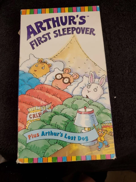 ARTHUR - ARTHURS First Sleepover (VHS, 1998) £5.59 - PicClick UK