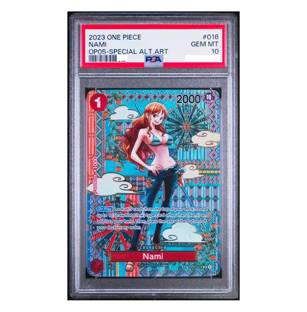 ONE PIECE CARD Game OP01-016 SP Nami Awakening of the new Era English ...