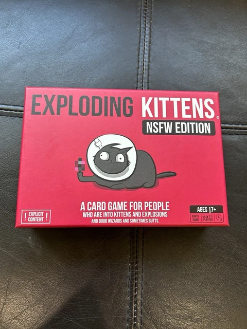 EXPLODING KITTENS NSFW Edition Card Game Adult Party Game, All Cards Included $30.00 - PicClick AU