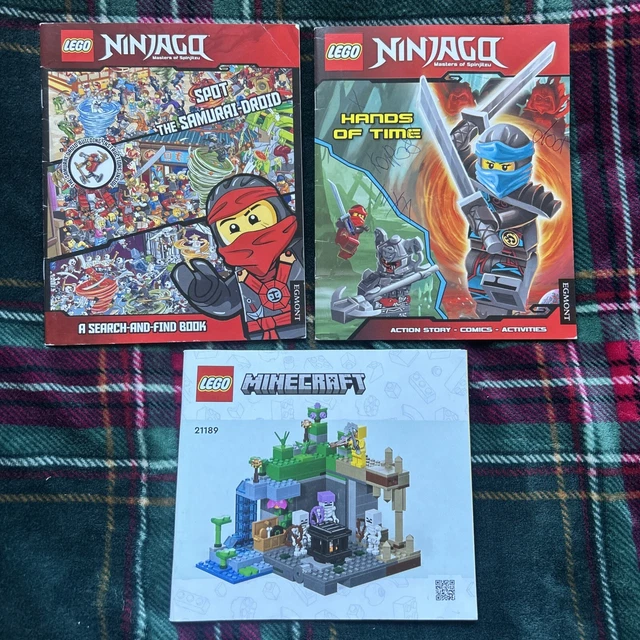 LEGO NINJAGO & Minecraft Booklet Bundle X3 £9.95 - PicClick UK