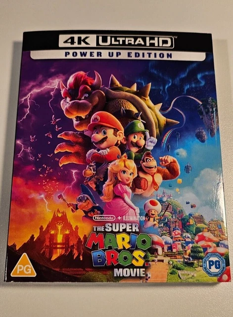 THE SUPER MARIO Bros. Movie (4K UHD Blu-ray) Anya Taylor-Joy Brian ...