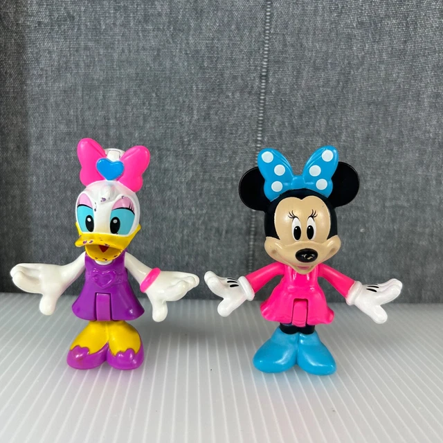 DISNEY MICKEY MOUSE Clubhouse Minnie Mouse Daisy Duck 2 5 Figure DISNEY MICKEY MOUSE Clubhouse Minnie Mouse Daisy Duck 2 5 Figure