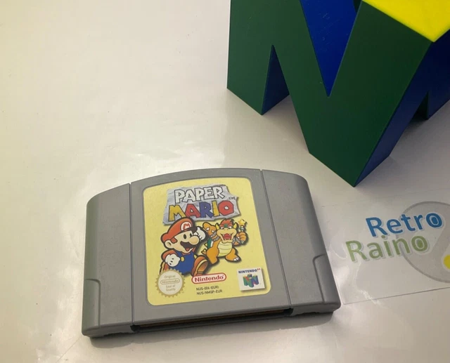 NINTENDO 64 / N64 Spiel - PAPER MARIO 64 - PAL Modul EUR 169,90 ...