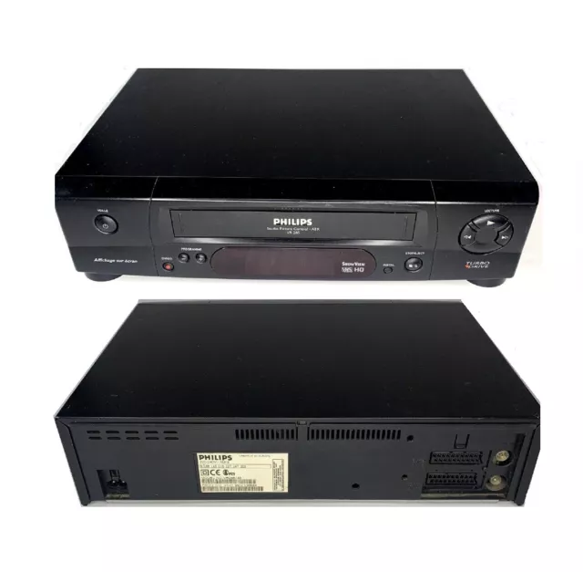PHILIPS VR285 VHS Video Tape Cassette VCR Player Recorder 1yr WARRANTY ...