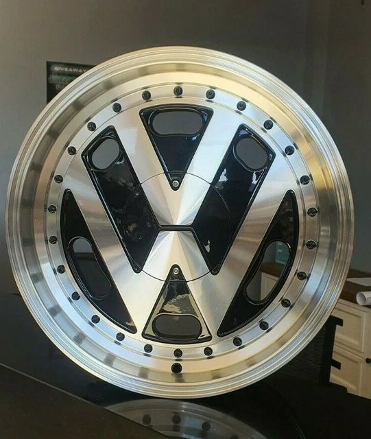 17& VW LOGO Velgen Style Wheels Suit VW Golf MK3 And MK4- 17x7.5 5/100 ...
