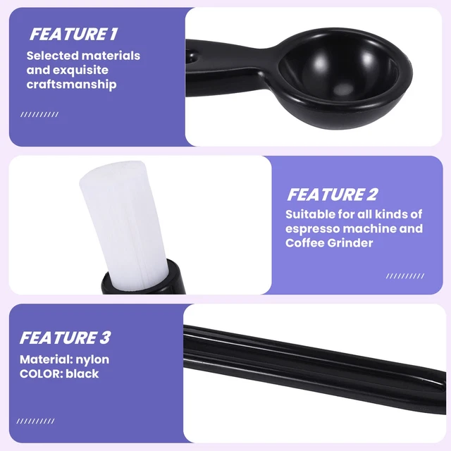 COFFEE MACHINE BRUSH Cleaner Nylon Espresso Machine Brush Coffee ...