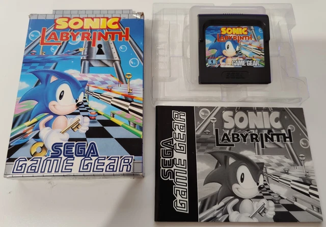 SONIC LABYRINTH SEGA Game Gear Complete in Box with Manual PAL £269.99 ...