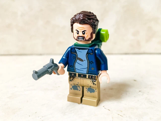 LEGO CITY TOWN JOEL MILLER The Last Of Us Pedro Pascal Minifigure MOF ...