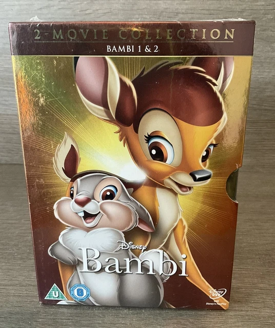 DISNEY BAMBI 2 Movie Collection Dvd Box Set New Sealed Region 2 + Free ...