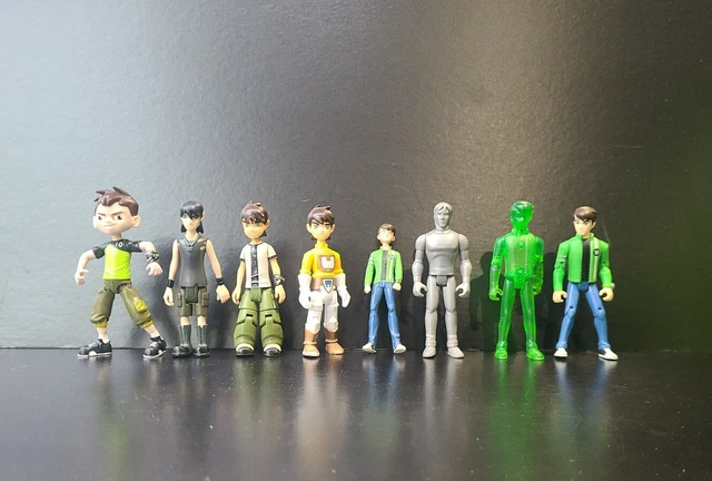 8X BEN 10 Character Action Figures Bundle Alien Force Omniverse Joblot ...